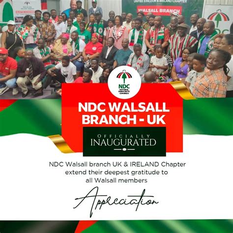 Ndc Online Gh On Linkedin Ndc Walsall Branch Uk And Ireland Chapter