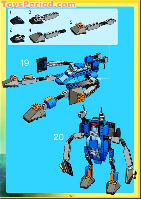 Lego 4099 Robobots Instructions And Parts List