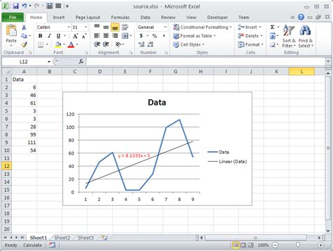 Get Equation Text Of Chart Trendline With Cdocumentation