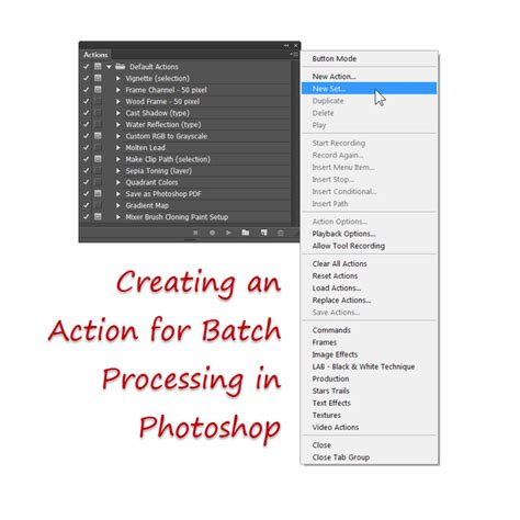 Batch Process And Automate Tasks With Actions In Photoshop