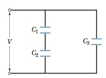 Solved Find The Equivalent Capacitance In MF Microfarads Chegg Com