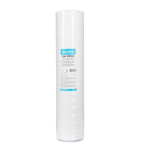 ᐉ Картридж з поліпропіленової нитки Ecosoft Sw Pp20 20bb для очищення питної та побутової води