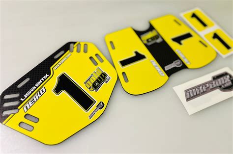 Custom Bmx Number Plates Mrp Bmx
