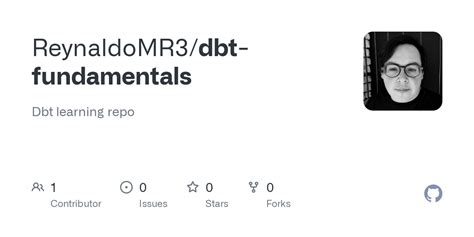 github reynaldomr3 dbt fundamentals dbt learning repo