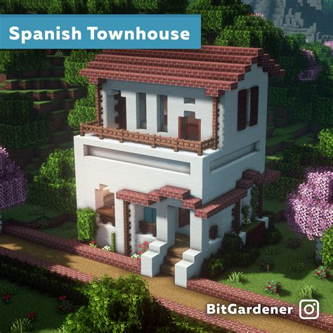 Spanish Style Villa Minecraft House Moc 78800 Old Town Mexican Villa