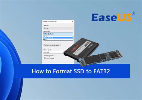 cara memformat ssd ke fat32 di windows 10 8 7 [panduan pemula 2024