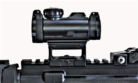 Sig Romeo Msr The Best Budget Friendly Red Dot The Shooters Log