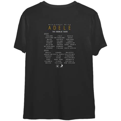 Adele Vintage 30 Cassette Tour 2023 Shirt Aopprinter