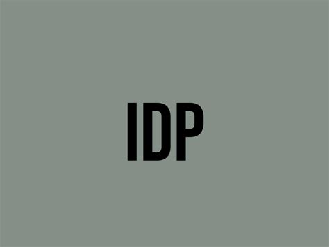 What Does Idp Mean Meaning Uses And More FluentSlang