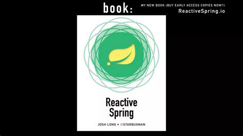 Introduction To Reactive Spring Part One Ppt