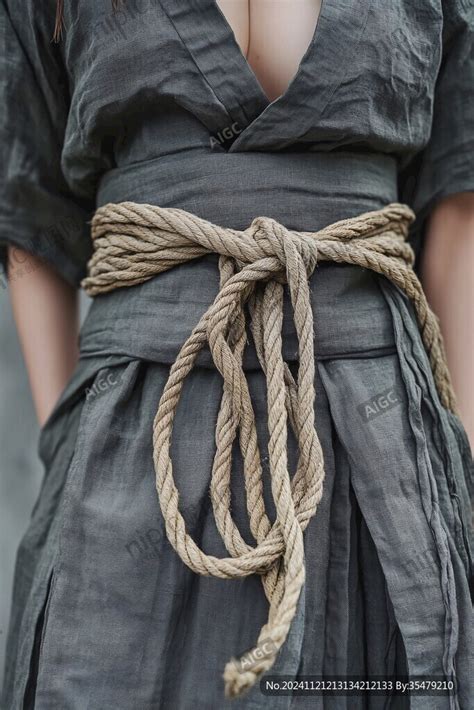 Ai创作图高清麻绳 绳穗 苘绳 绳艺 剑麻绳 系麻绳 麻绳皮 绳节 一股绳 绑绳 捆绳 提绳 壶绳 褐绳 草绳捆绑 昵图网