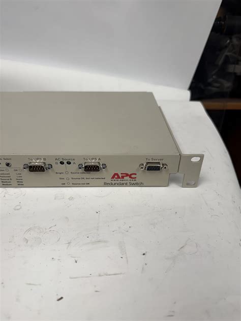Apc Su045 1 Redundant Switch Reliable Power Backup