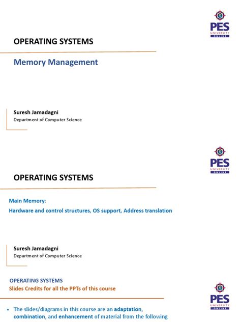 Os Unit 3 Pesu Slides Pdf