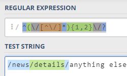 Regex How To Select Everything Up To And Including The Rd Slash RegExp Stack Overflow