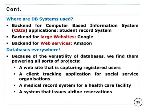 01 Chapter One Part I Overview Of The Database Systempptx
