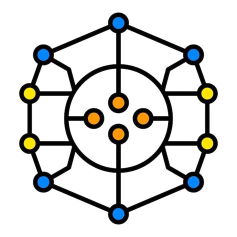 Premium Vector Network Icon