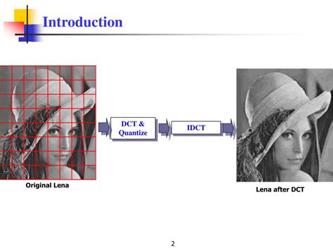 Ppt Reduction Of Blocking Artifacts In Dct Coded Images Powerpoint