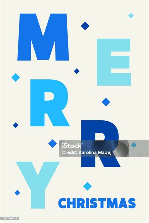 화려한 요소가 있는 추상적인 크리스마스 카드입니다 벡터 일러스트 레이 션 계절에 대한 스톡 벡터 아트 및 기타 이미지 계절 공휴일 기하 도형 Istock