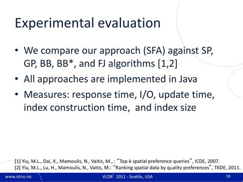 Efficient Processing Of Top K Spatial Preference Queries Ppt Download
