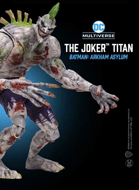 Batman Arkham Asylums Joker Titan Is Now A Massive Action Figure