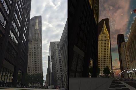 most realistic modern city recreation in minecraft city of chicago