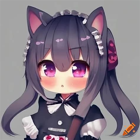 Anime Cat Girl Chibi