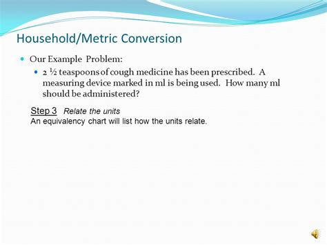 Step Chart For Metric Conversion Ponasa