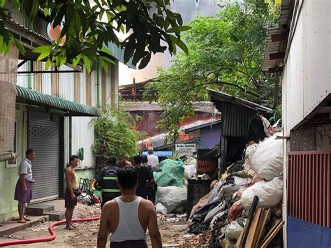 Mizzima News On Twitter မြောက်ဥက္ကလာပမြို့နယ်တွင် ကော်ဇော်စက်ရုံ မီးလောင်မှုဖြစ်ပွား