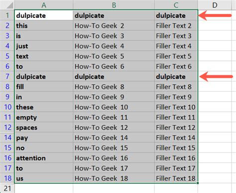How To Remove Duplicate Rows In Excel