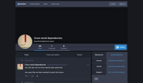 Cross Serial Dependencies Botwiki