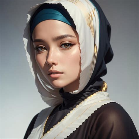 Premium Ai Image Indonesian Hijab Girl 8