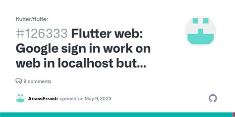 Flutter Web Google Sign In Work On Web In Localhost But When Deploy It In Firebase The Pop Up