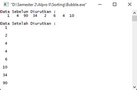 Pengurutan Sorting Algoritma Pemrograman
