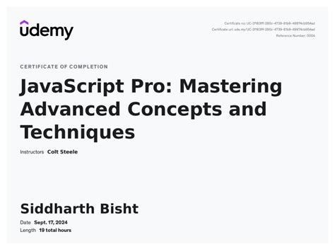Completed Javascript Pro Advanced Concepts And Techniques