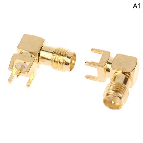 Innovative 2pcs Rf Copper Connector Plug Socket Sma Female Jack Male