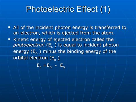 Interaction Of Radiation With Matter Ppt Interaction Of Radiation With Matter Ppt