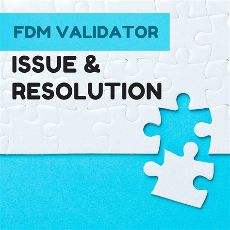 Fdm Validator Issue And Resolution Uvafinance