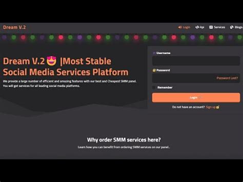 Dream Panel V 2 How To Make Smm Panel Perfect Panel Script How To Install SMM Panel Script
