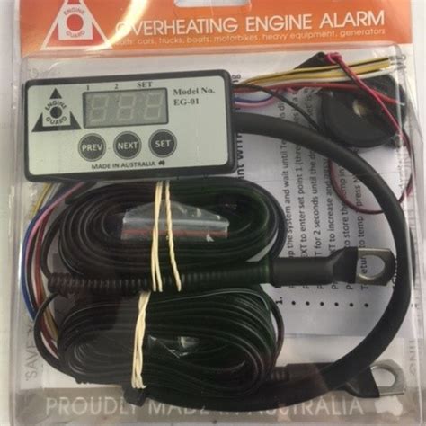 Overheating Engine Alarm Guard Dual Temperature Sensor Kit