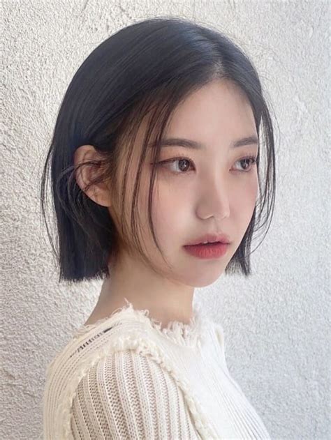 Tassel Cut With Long Bangs Short Hair Styles Short Hair Syles Shot