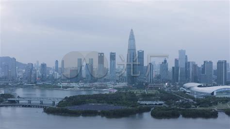 鸟瞰中国广东省深圳市。3840x2160高清视频素材下载编号9680288实拍视频光厂vj师网