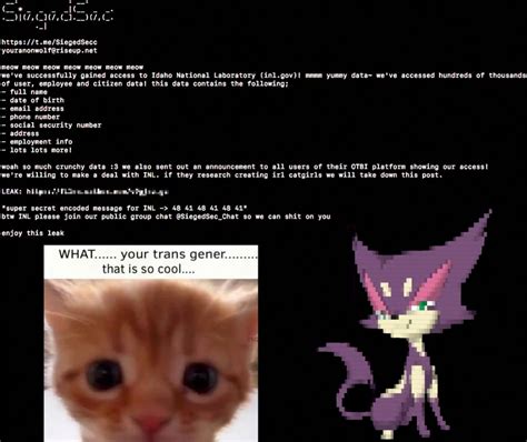 US Nuclear Lab Hacked By Hacktivist Group Gay Furry Hackers Data Stolen TechStartups