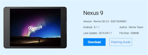 Remix Os 2 0 Beta Now Available For The Nexus 9 Nexus 10 And Remix Ultratablet
