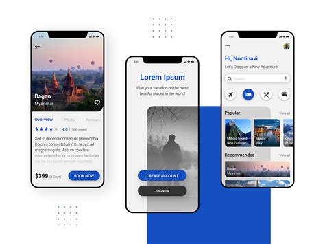 Travel Mobile App Design On Behance Travel Mobile App Design On Behance