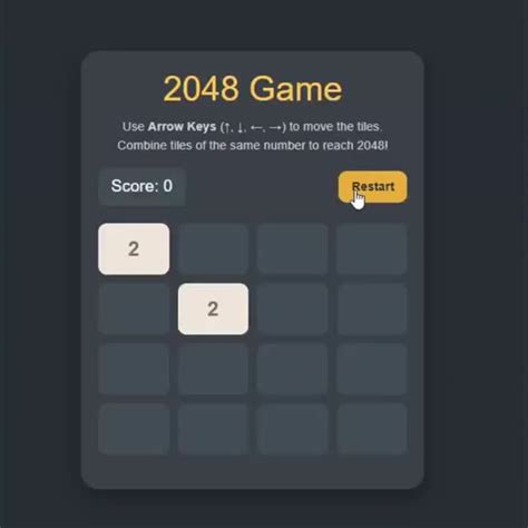 Codewithproject Codewithlove Lovewithcode Projectwithcode 2048game