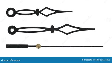 Pointers Of Analog Watch Stock Image Image Of Speed 17365819