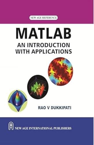 matlab an introduction with applications dukkipati r v