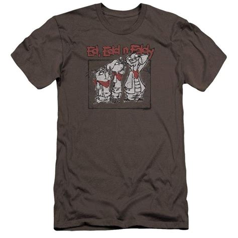 Ed Edd N Eddy Stand By Me Mens Premium Slim Fit T Shirt Slim Fit