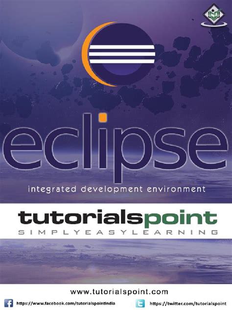 Eclipse Tutorial Pdf Eclipse Software Integrated Development