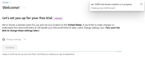 Quickstart Set Up An External Tenant Free Trial Microsoft Entra